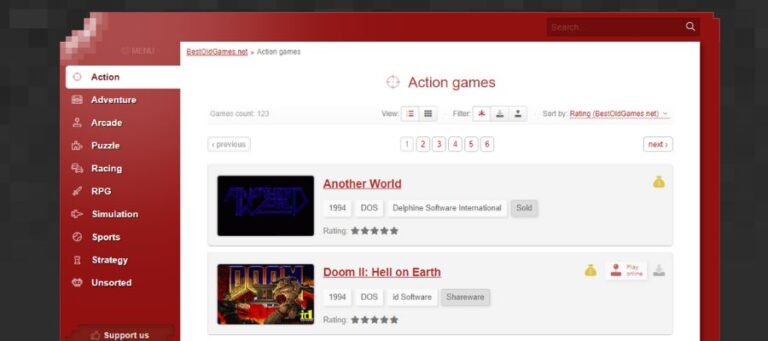 Top 30 Sites To Play DOS Games Online For Free In Your Browser